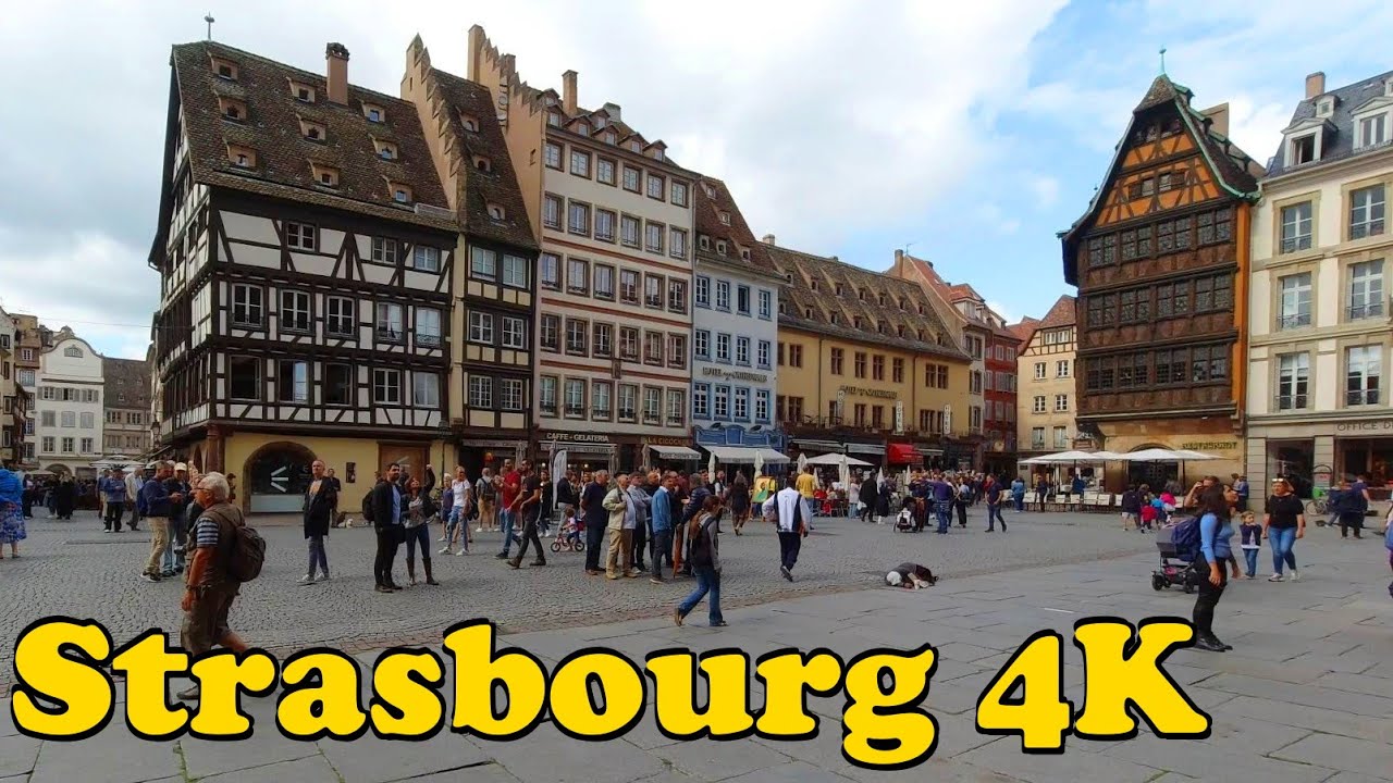Strasbourg, France Walking tour [4K]. - YouTube