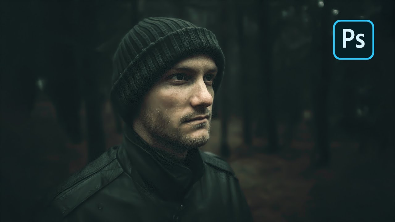 Dark Cinematic Photo Effect Like Hollywood: Photoshop Tutorial - YouTube