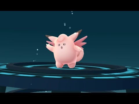 930CP Clefairy Evolving Into Clefable! 😇 Perfect Moveset?? - YouTube
