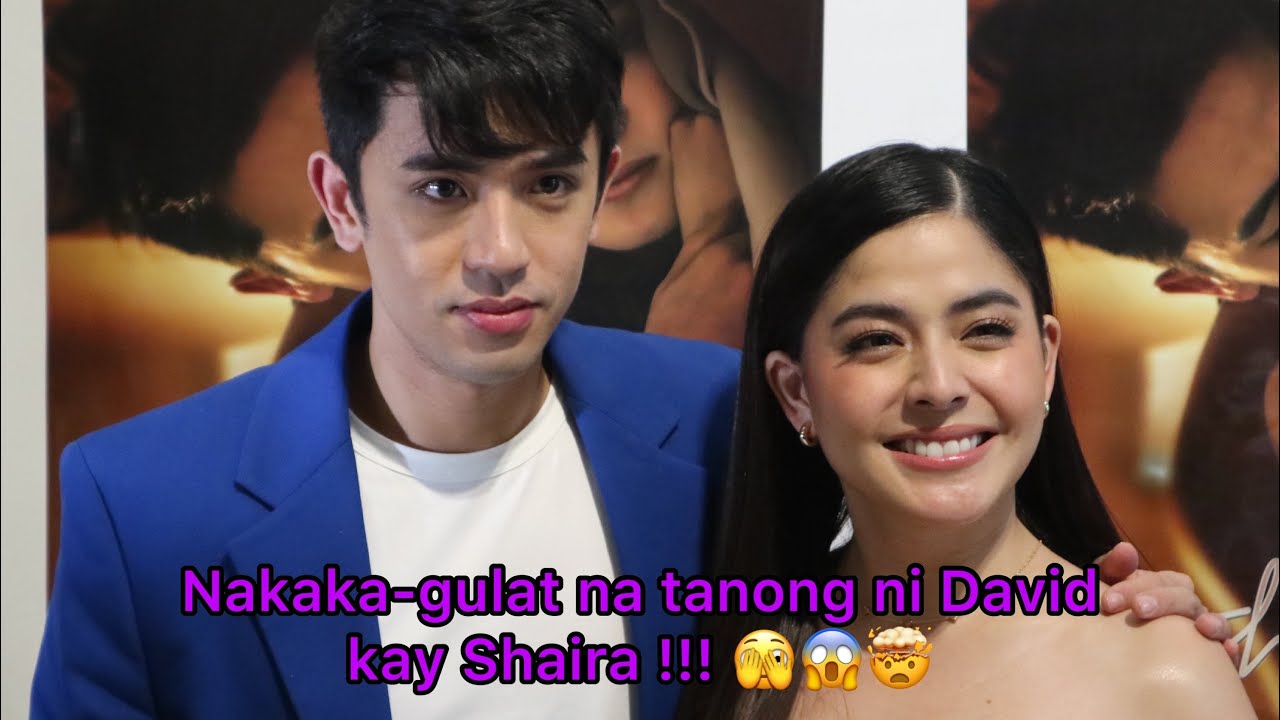 David Licauco may nakakagulat na tanong kay Shaira habang shinoot ang ...