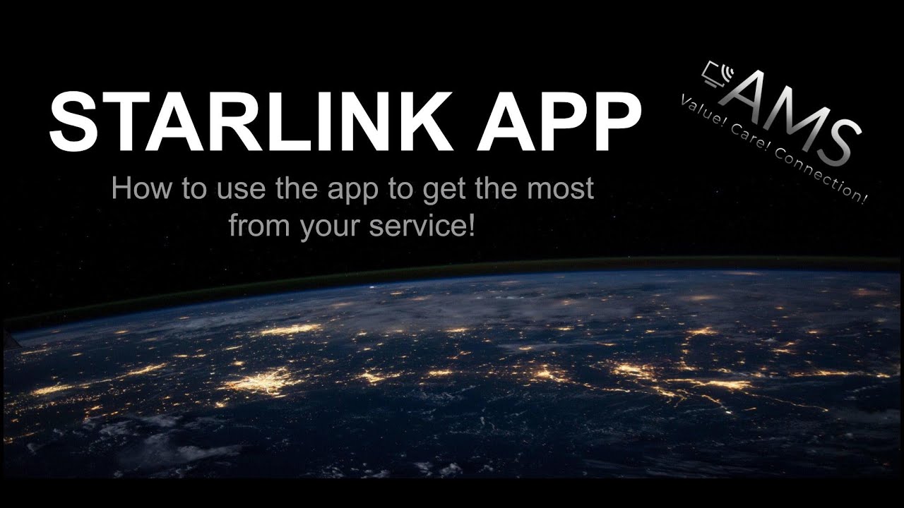 Starlink the Best Signal the Best Internet! How to use the Starlink app ...