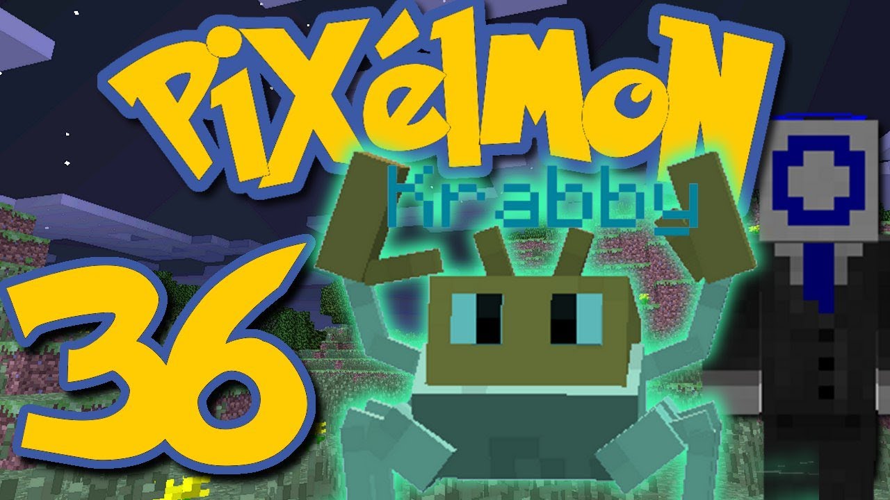 Pixelmon Ep. 36 - BLUE BOSS KRABBY AND STUFF! (Pixelmon Version 3.0.4 ...