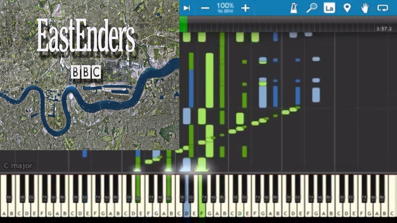 Funky EastEnders Theme Piano Duet MUST LISTEN - YouTube