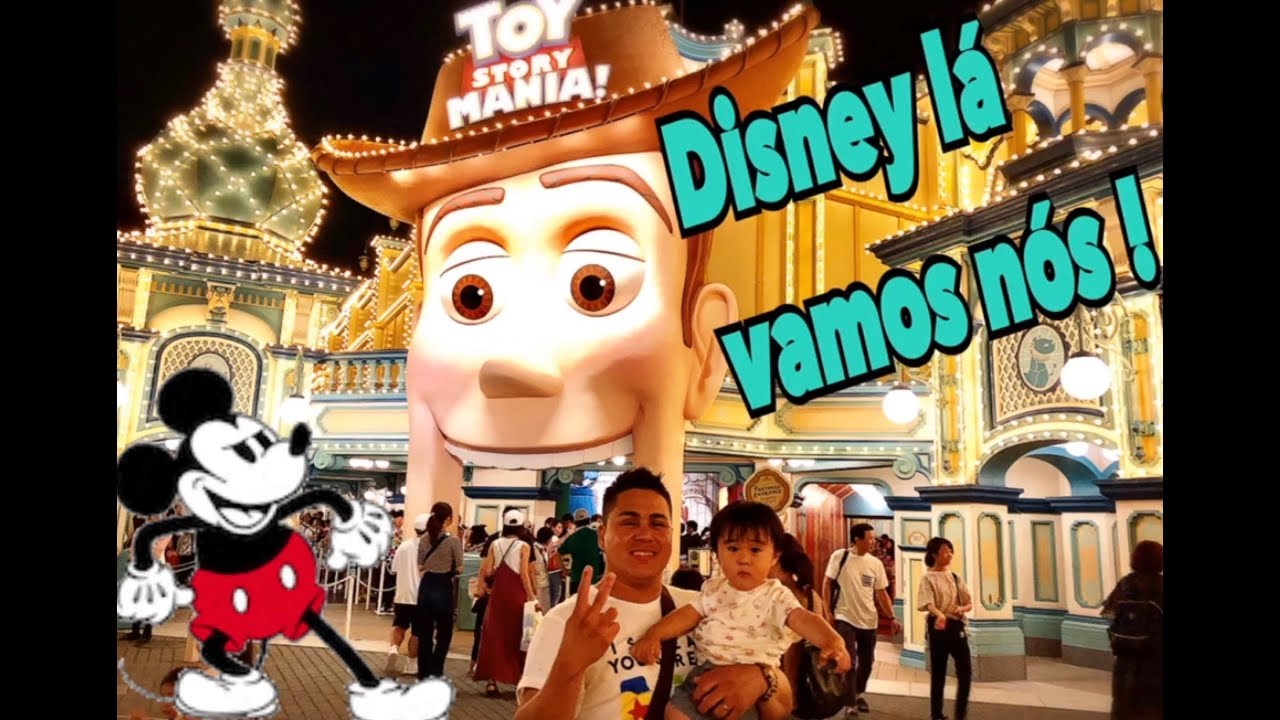 Um dia com Jojo na Disney Sea !!! - YouTube