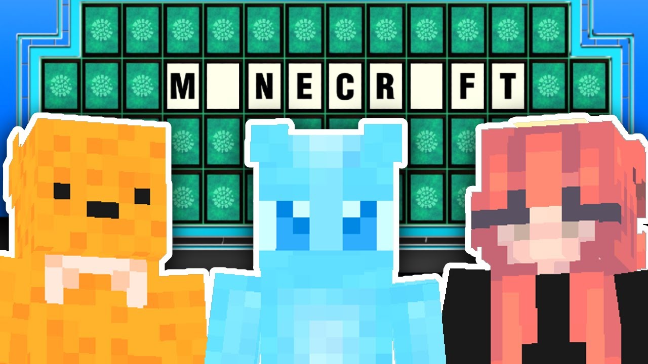 We Played Wheel of Fortune in Minecraft - YouTube