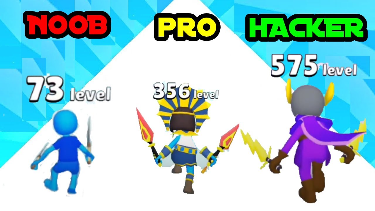 NOOB vs PRO vs HACKER - Hit & Run: Solo Leveling - YouTube