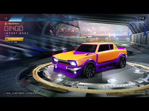 Rocket League item shop today Jan 11 2022 Purple Dingo Car,TW Sunray ...