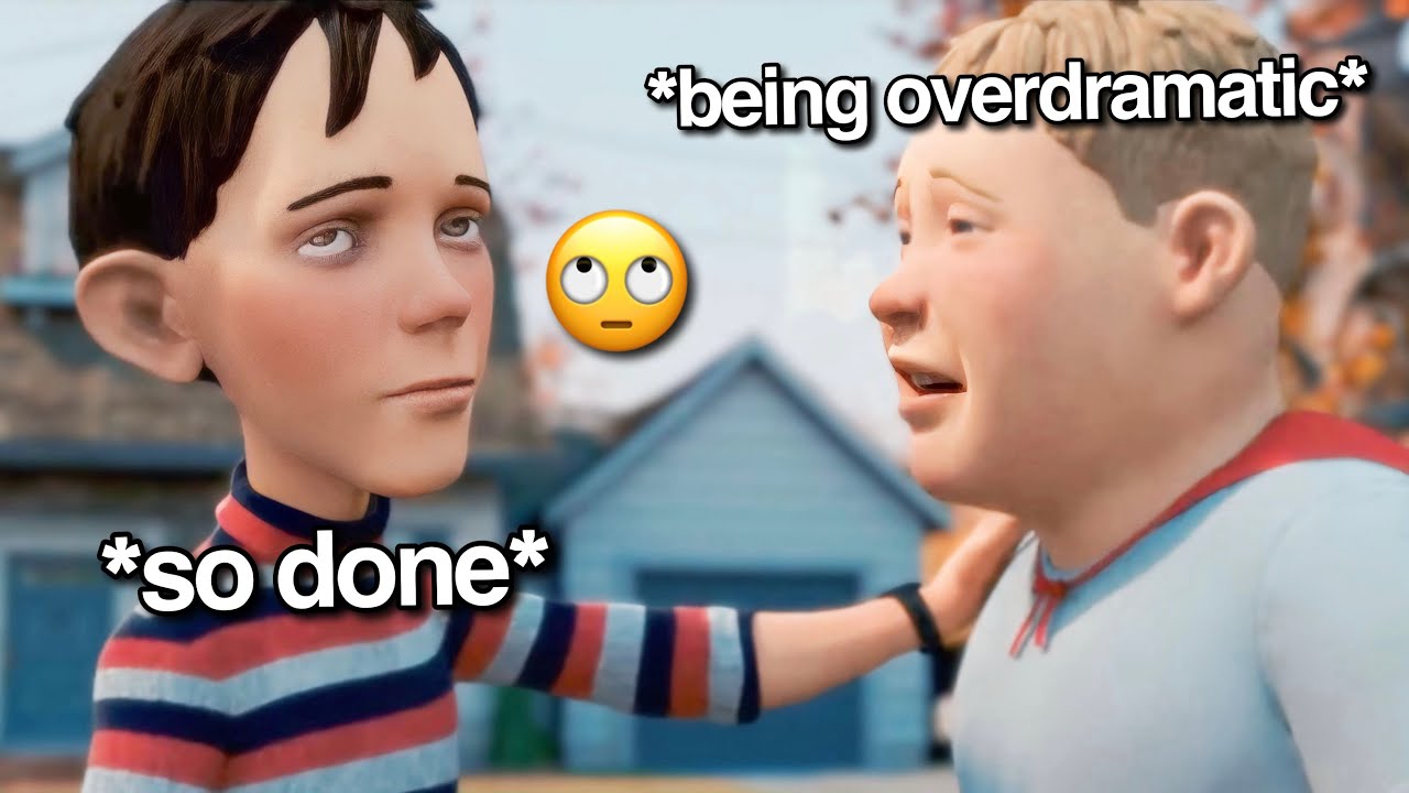 DJ Walters acting like he’s too mature for a 12 year old (Monster House ...