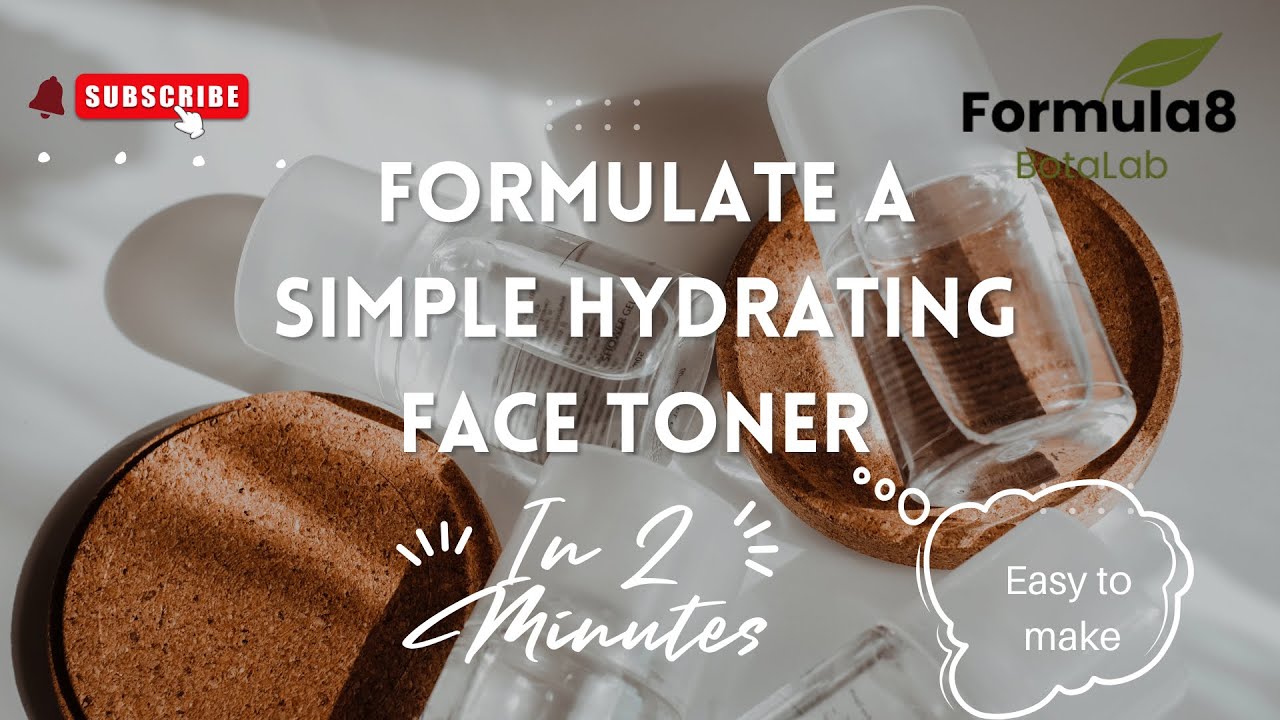 How to Make a Simple Hydrating Face Toner | With Just 4 Ingredients ...