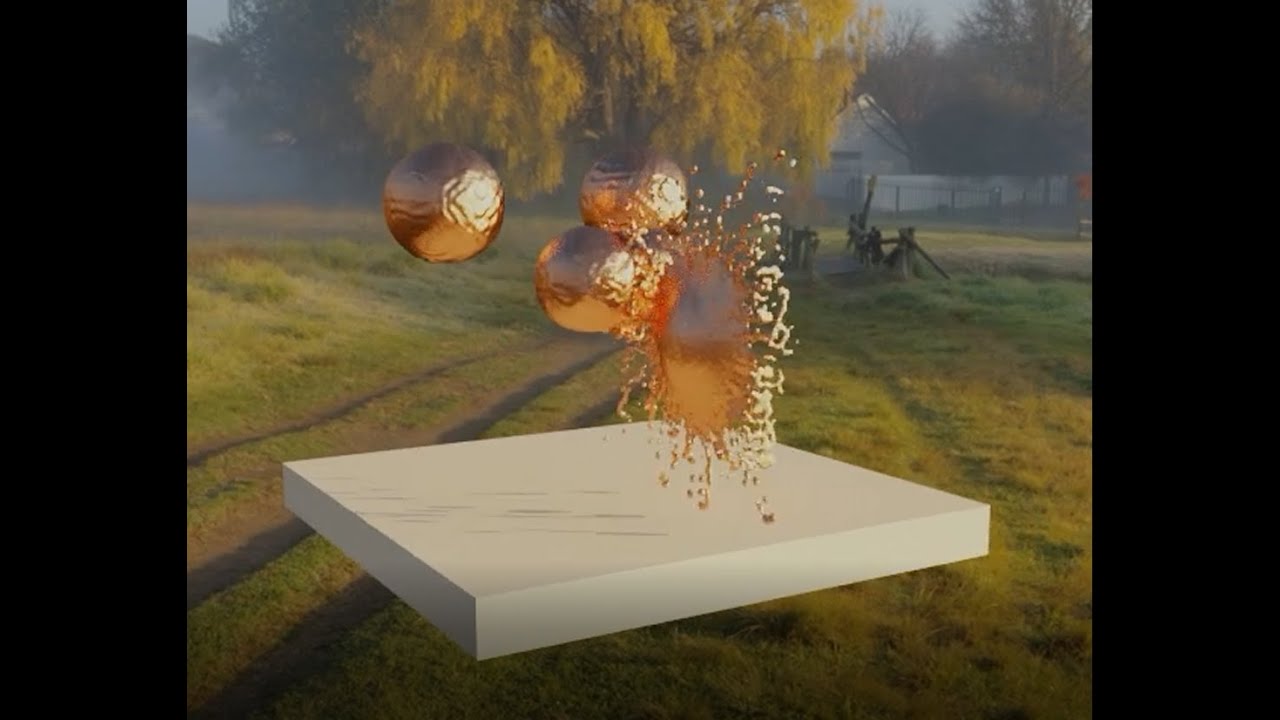 Blender // Splash the water // CZ/SK - YouTube