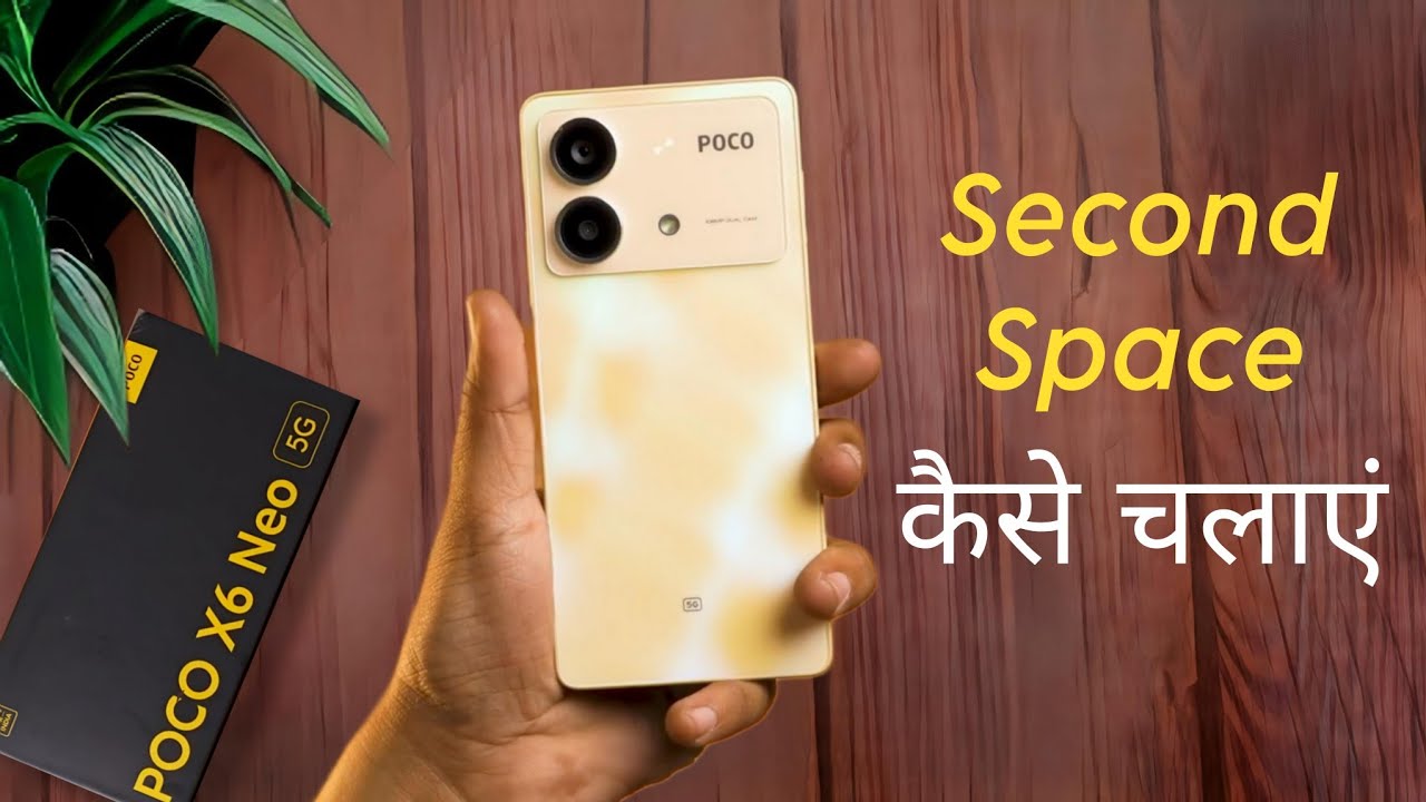 How to Enable Second Space Poco X6 Neo, Second Space Setup Kaise Kare ...