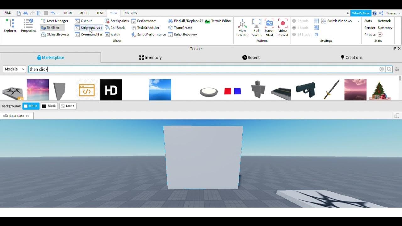 How to change your models color in Roblox Studios - YouTube