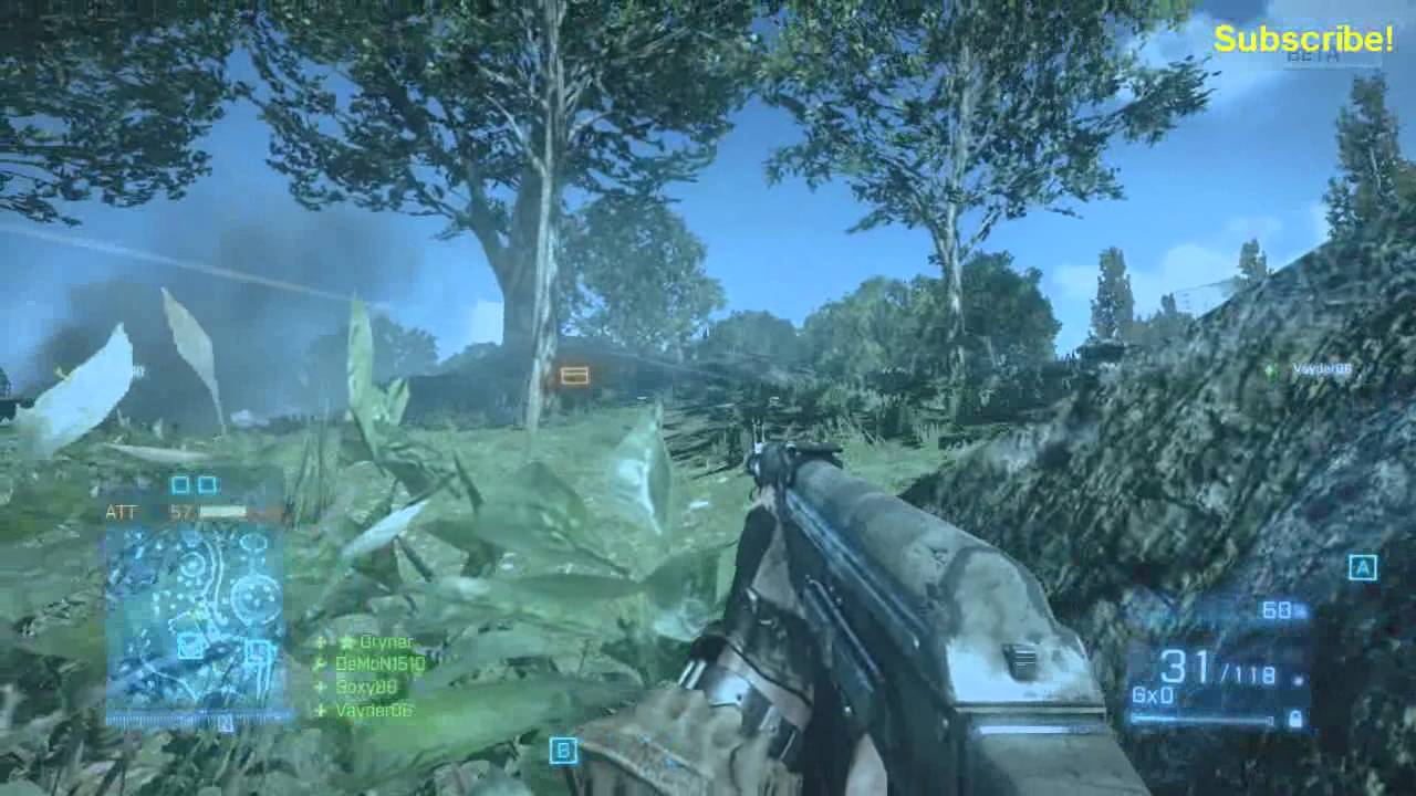 Battlefield 3 - Multiplayer Gameplay - Best Gun In Battlefield 3 BF3 ...