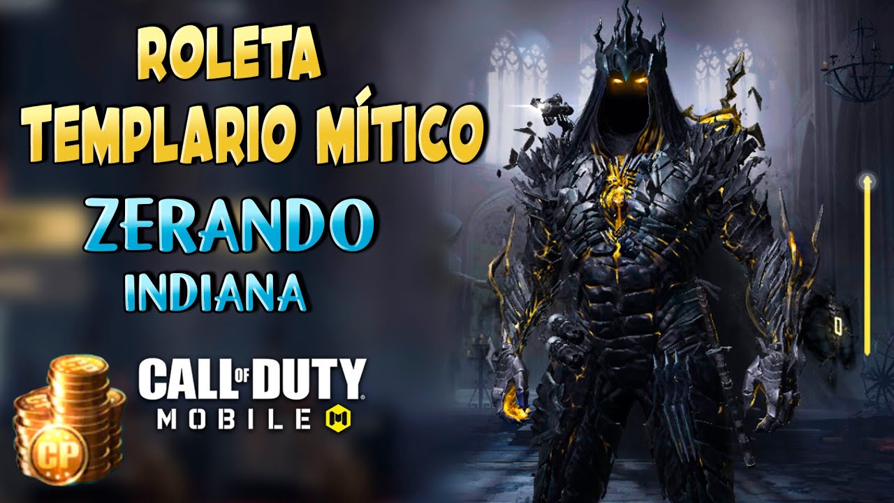 ZEREI ROLETA TEMPLARIO MÍTICO QUANTO SAIU CONTA INDIANA ? CALL OF DUTY ...