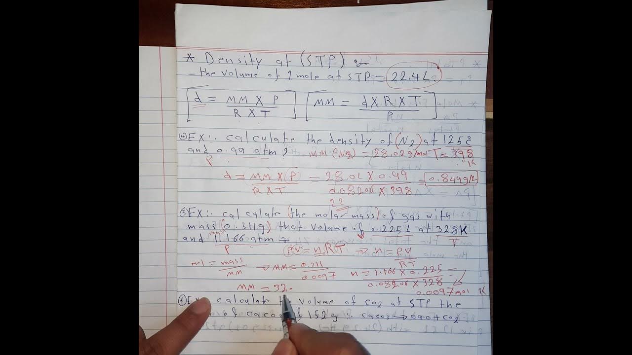 Ch 5:Gases #3 - YouTube