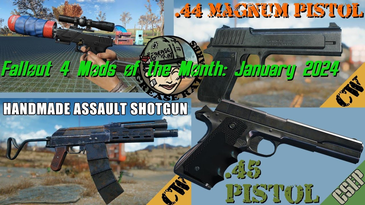 Fallout 4 Mods of the month: January 2024 - YouTube
