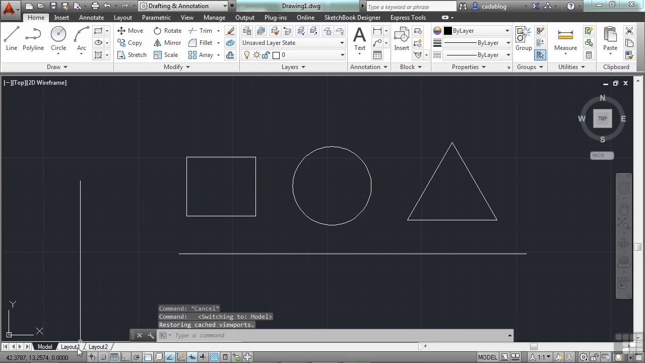 AutoCAD Training 0313 An Introduction To Model And Paper Space YouTube autocad-training-0313-an-introduction-to-model-and-paper-space-youtube