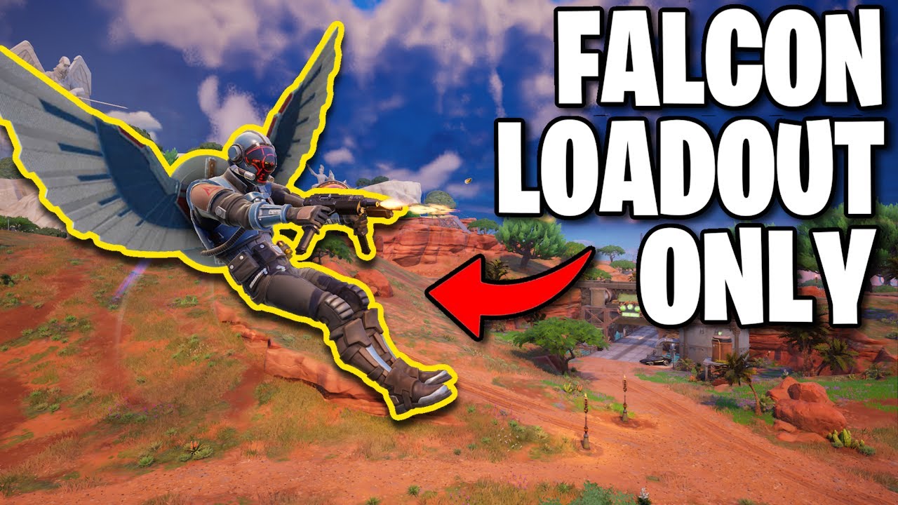 The Falcon Challenge in Fortnite - YouTube