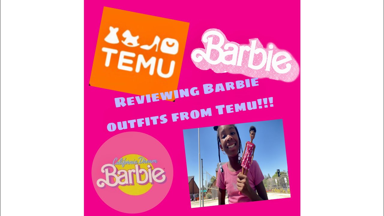 Temu Barbie dress haul!!!!💕💕💕 - YouTube