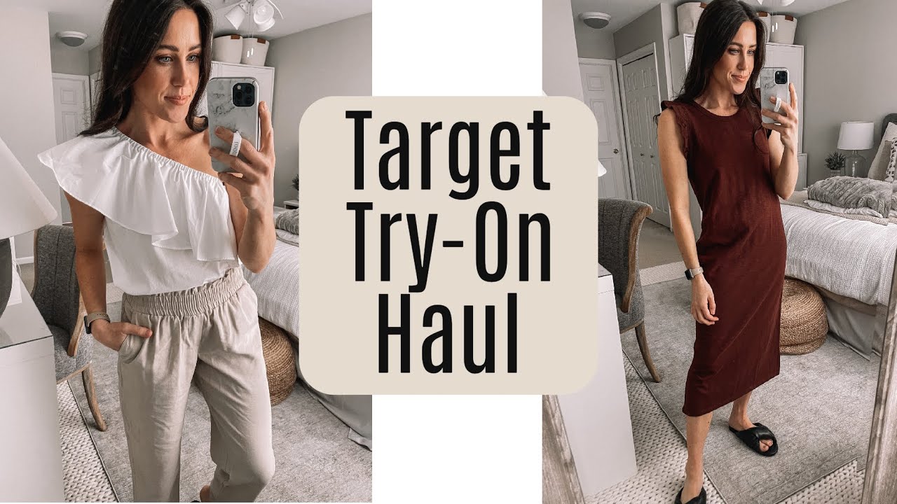 Target Try-On Haul! - YouTube