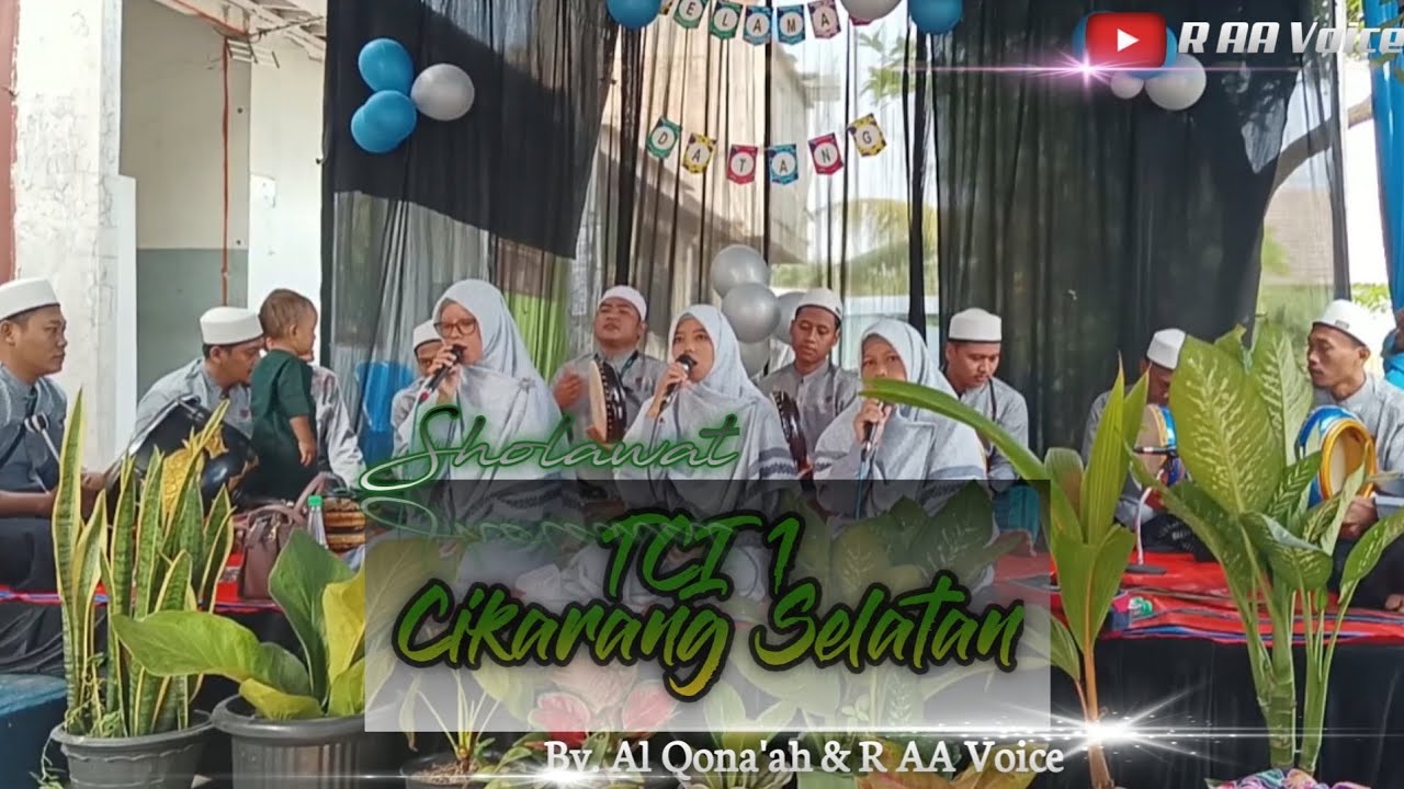 Wulidal Musyarrof | ibu - ibu Al Qona'ah | TCI 1 Cikarang selatan | non mixer - YouTube