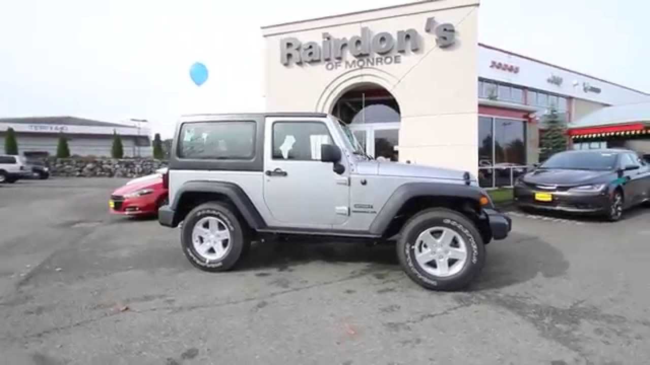 2015 Jeep Wrangler Sport | Silver | FL550108 | Everett | Snohomish ...