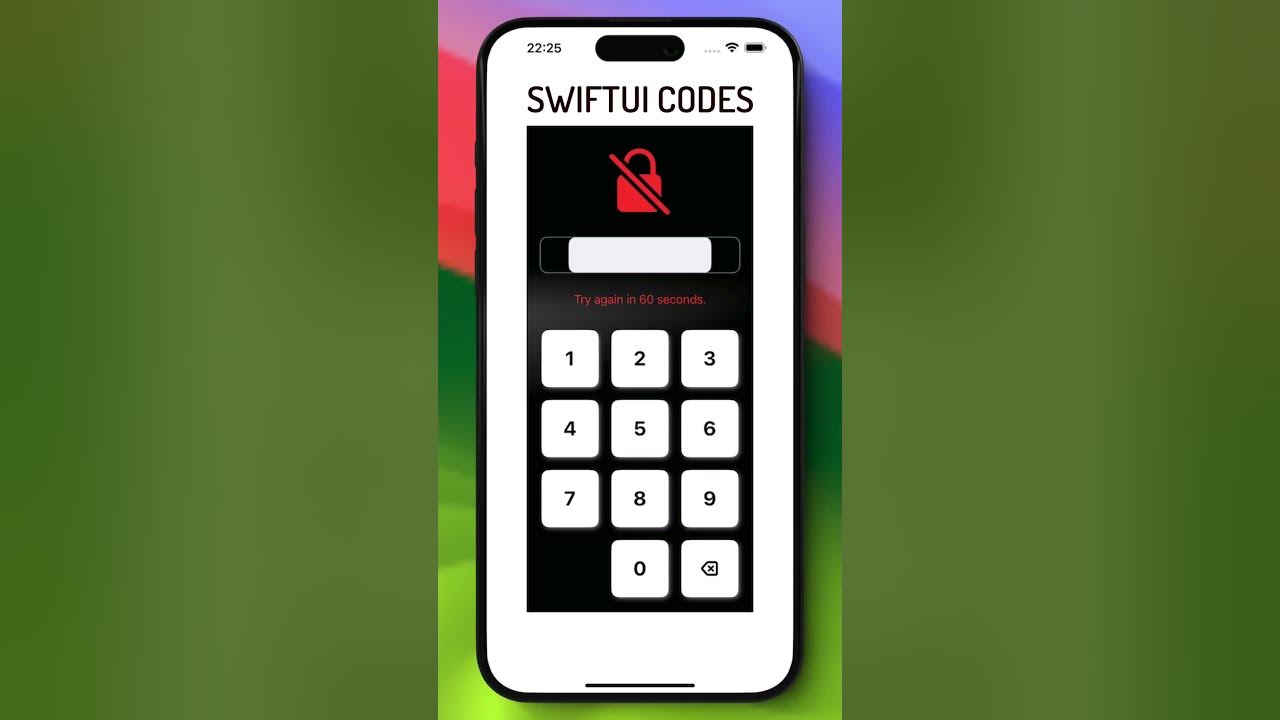 Create a Dynamic Lock Screen in SwiftUI: Numpad and Animations! - YouTube