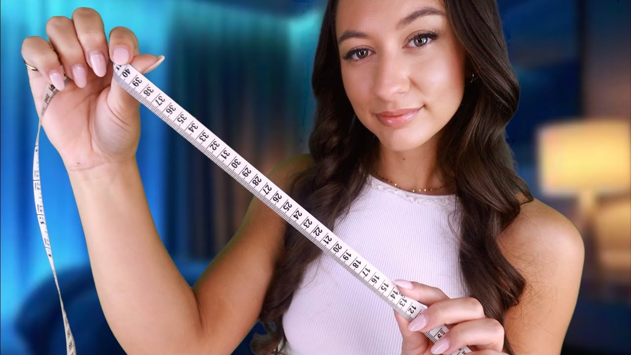 ASMR Measuring You From Head To Toe 😴 For DEEP SLEEP - YouTube