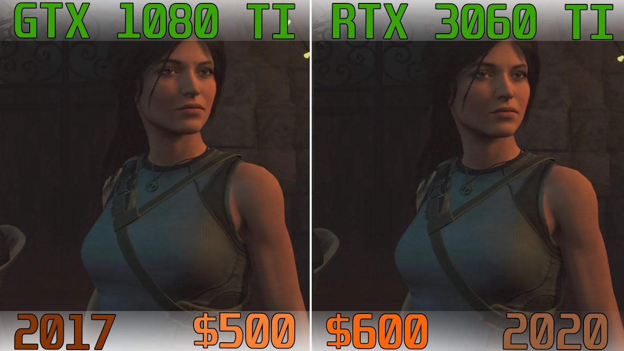 RTX 3060 Ti vs GTX 1080 Ti 8 Games - Max Settings - YouTube