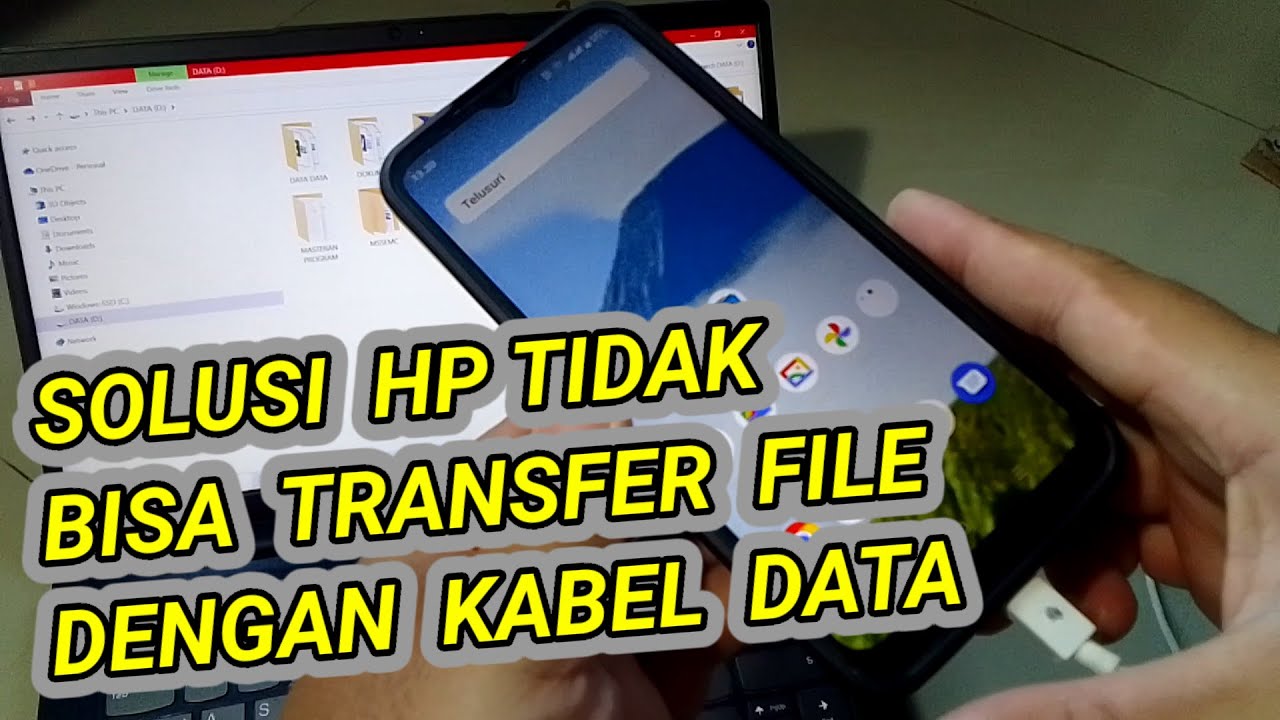 Solusi Hp Android Tidak Bisa Transfer File Dengan Kabel Data - YouTube