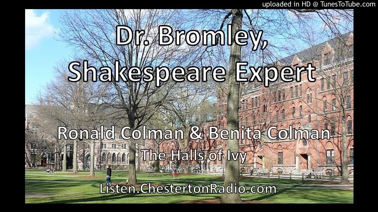 Halls of Ivy - Ronald & Benita Colman - Dr. Bromley, Shakespeare Expert ...