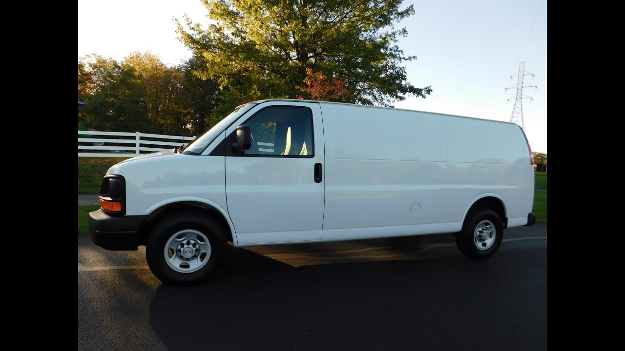 2015 Chevrolet Express 2500 155" Extended Cargo Van - One Owner ...