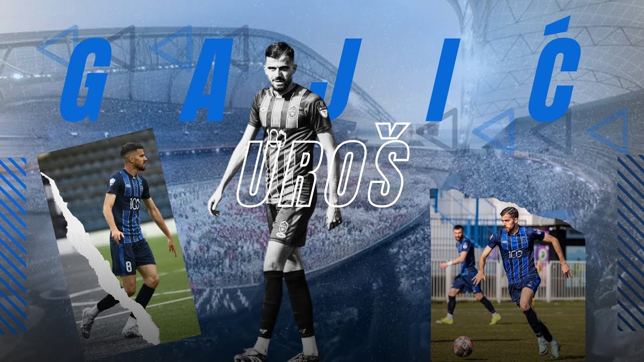 Uros Gajic FK SMEDEREVO 1924 Midfielder Highlights 24/25 - YouTube