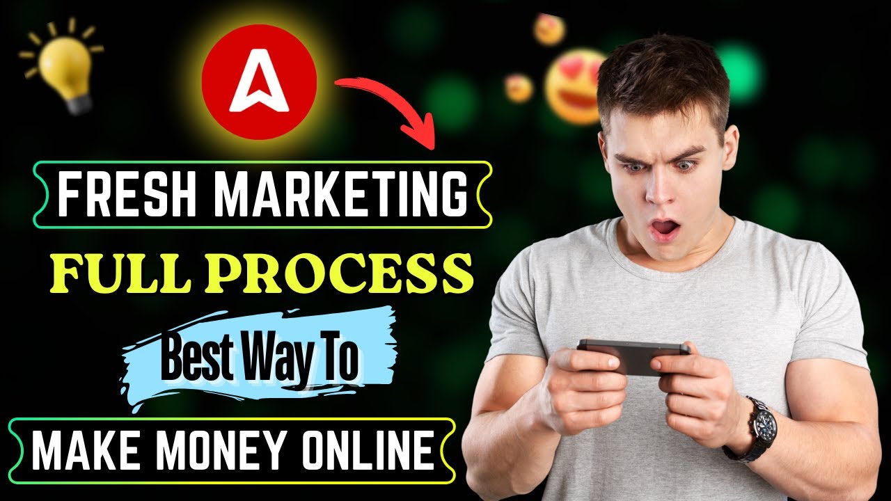 Fresh Marketing Full Process | Adsterra Earning Tricks 2025 - YouTube