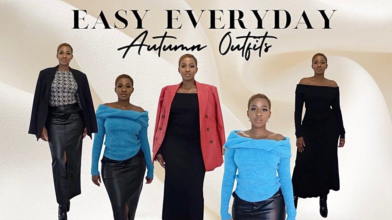 EASY Everyday Outfits for autumn| How to look elevated & Chic| Natie's ...