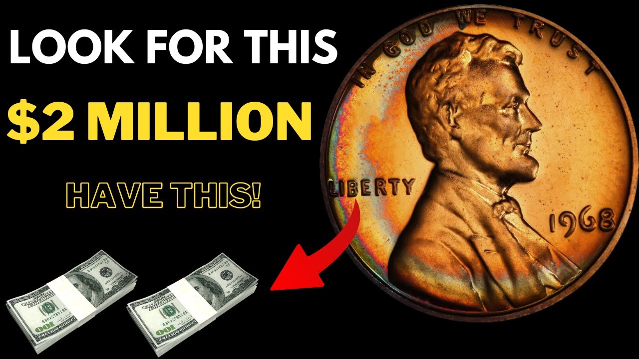 "The 1968 Penny That Shocked the World: $2 Million Value" - Coins Worth ...