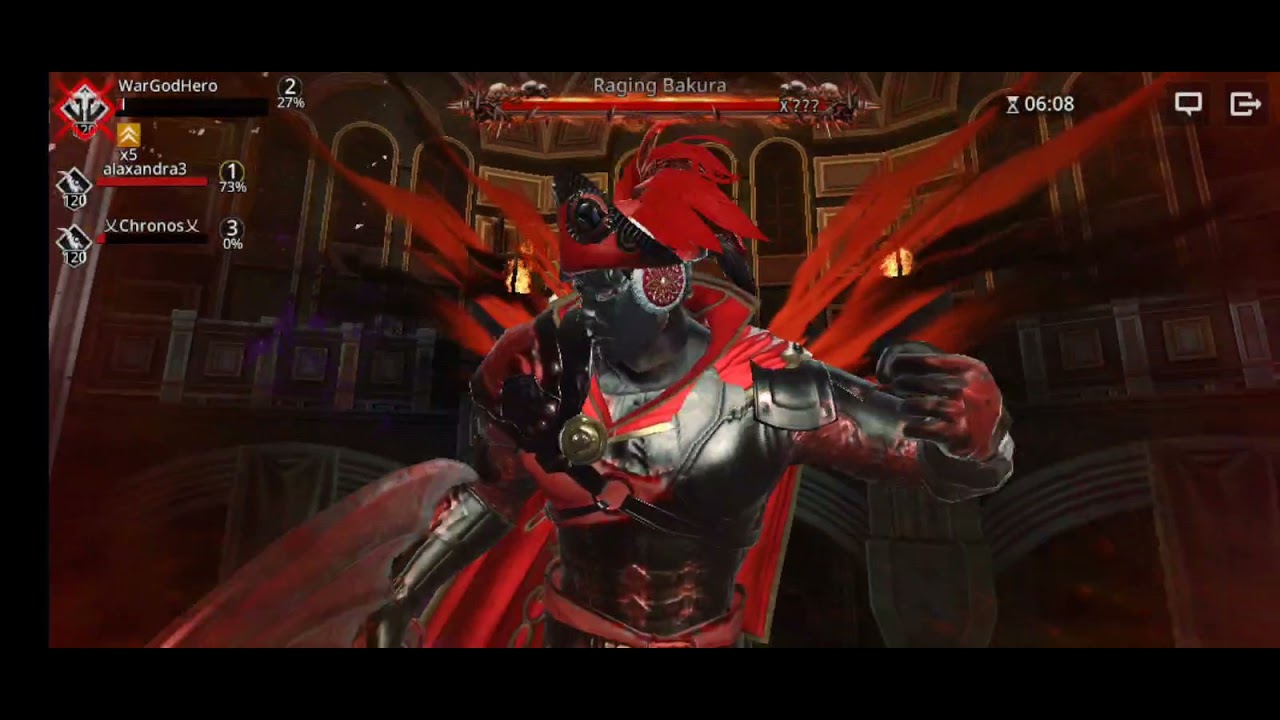 Raging Bakura teaming up with alaxandra and chronos with my berserk ...