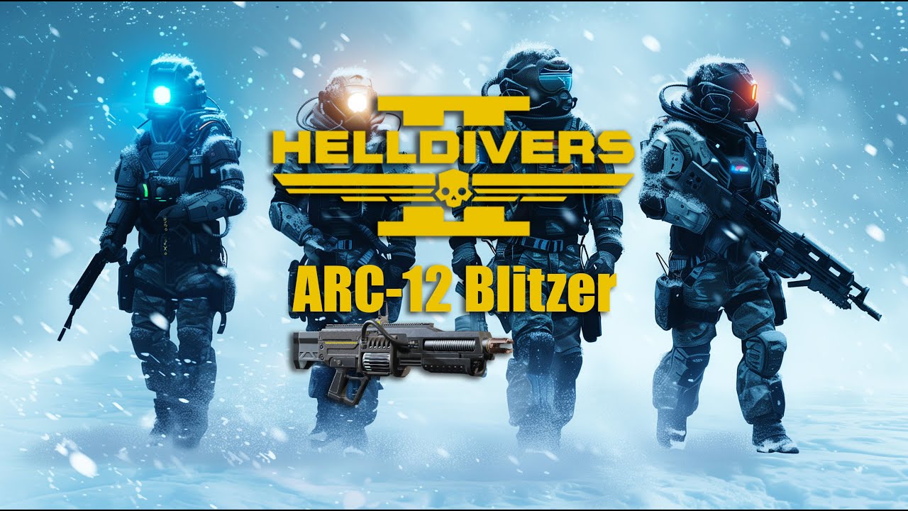 Helldivers 2 ARC-12 Blitzer Test #helldivers2 - YouTube
