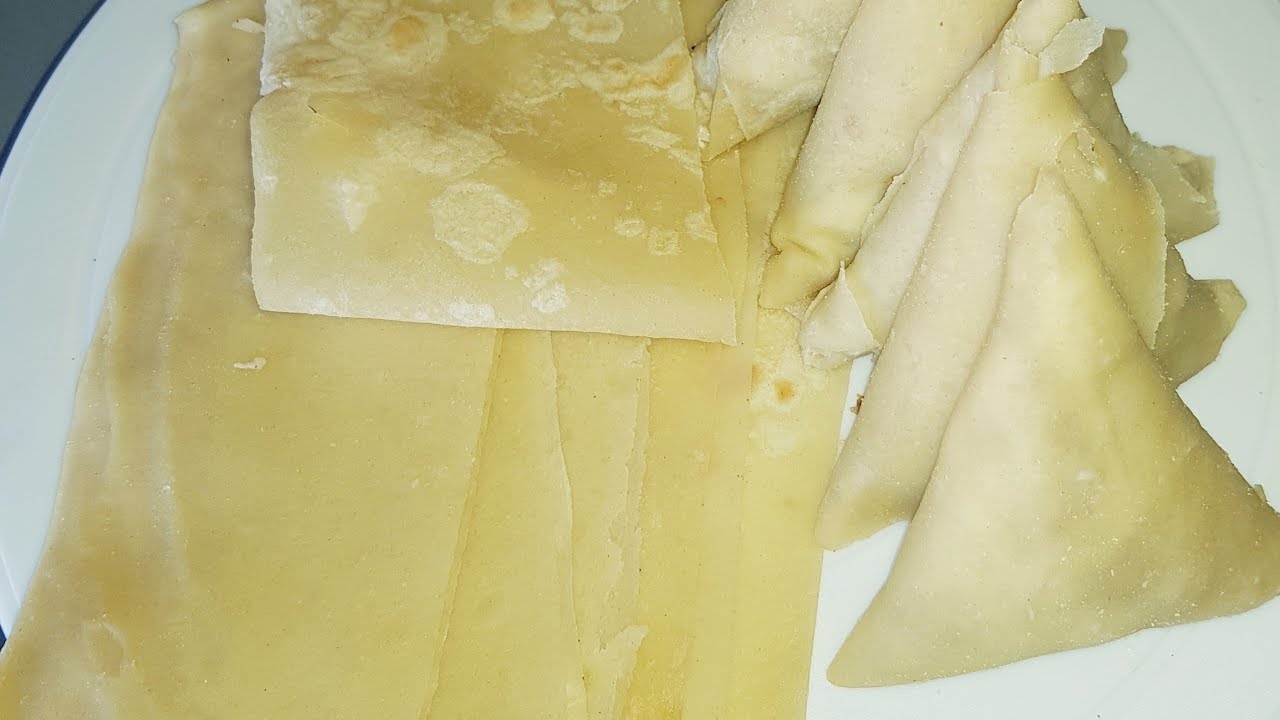 Jinsi ya kuandaa MANDA za sambusa/ how to prepare SAMOSA pockets ...