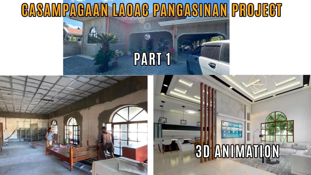 CASAMPAGAAN LAOAC PANGASINAN PROJECT PART 1 3D ANIMATION - YouTube