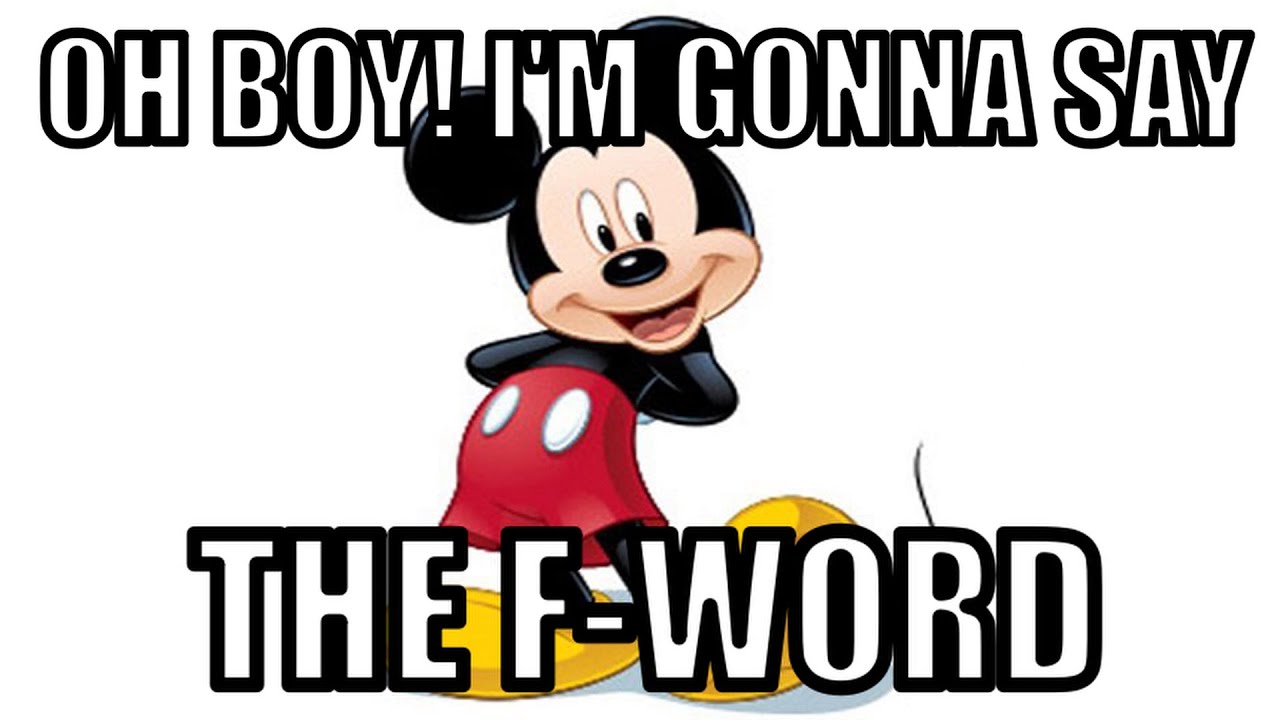 MICKEY SAYS THE F-WORD W/ SONIC - YouTube