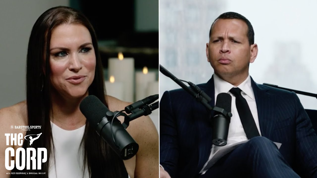 Stephanie McMahon Sits Down with Alex Rodriguez and Big Cat - The Corp ...