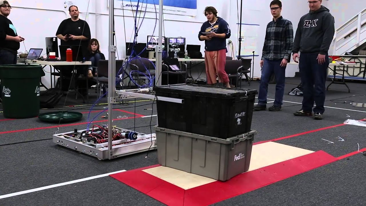 Ri3D 2015 - TeamREDACTED Build Update 3 - YouTube