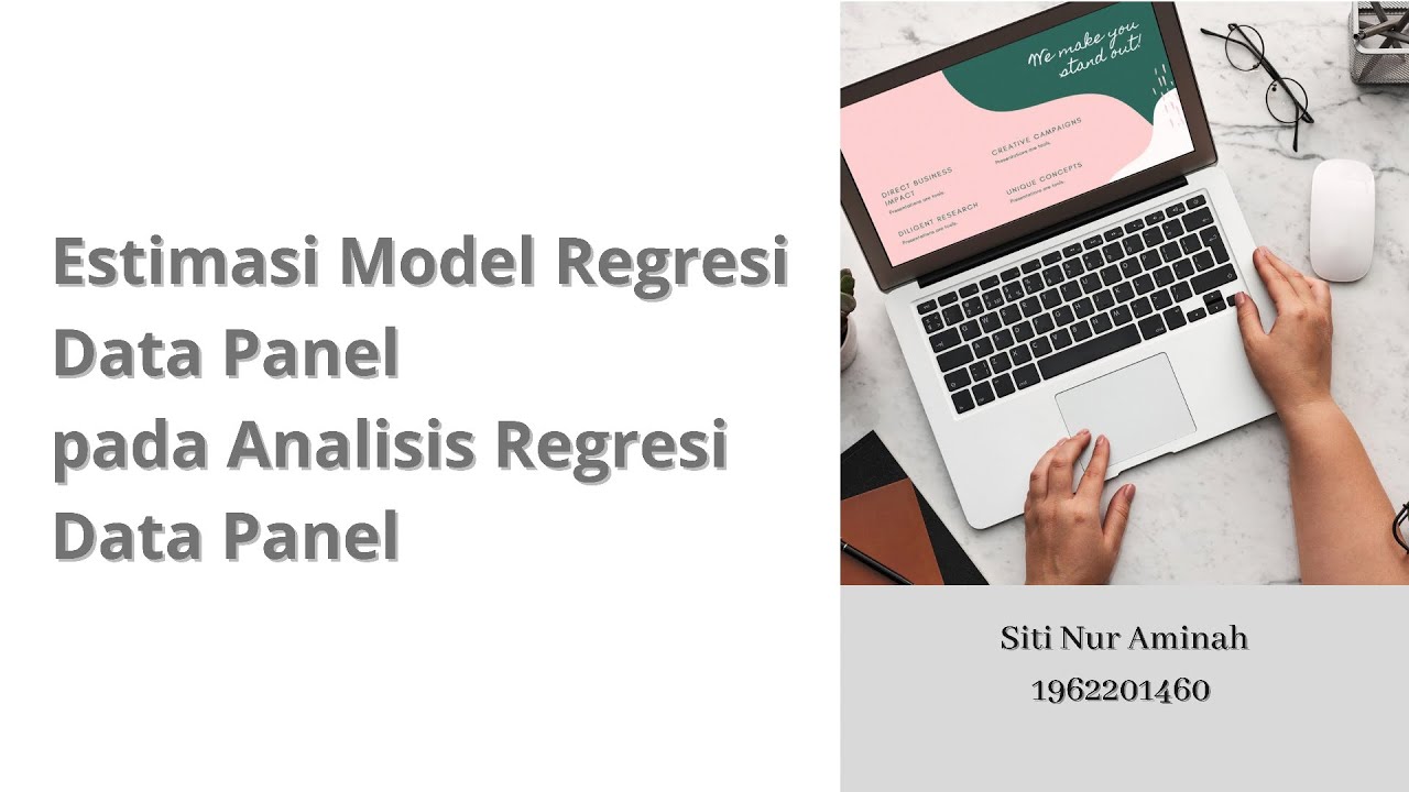 Estimasi Model Regresi Data Panel pada Analisis Regresi Data Panel ...