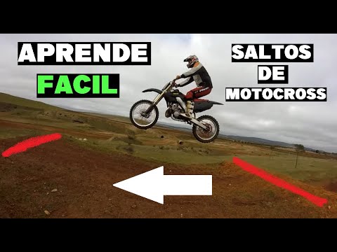 CÓMO HACER SALTOS DE MOTOCROSS (FÁCIL) - YouTube