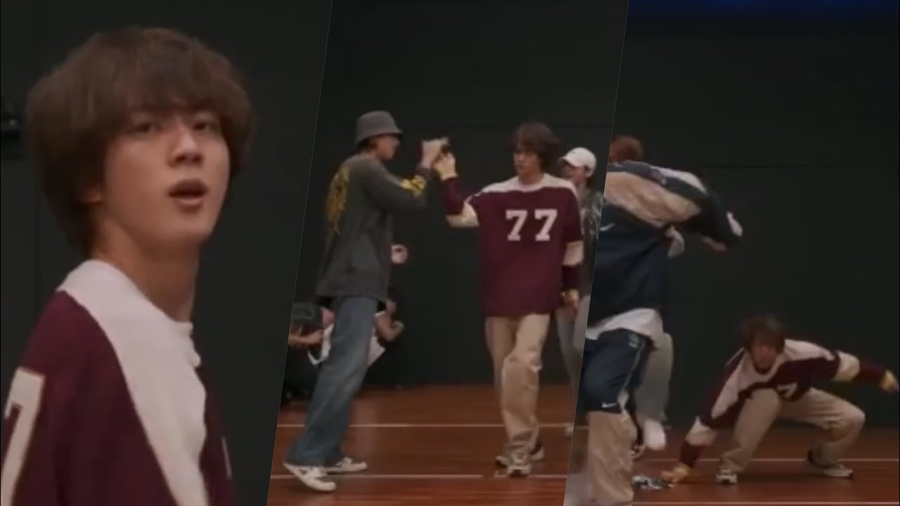 '달려라 방탄' Run BTS dance practice (JIN focus) 🔥#jin #bts #runbts #video - YouTube