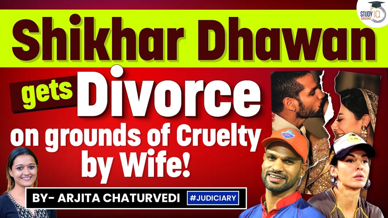 Cricketer Shikhar Dhawan gets divorce on grounds of mental cruelty by ...