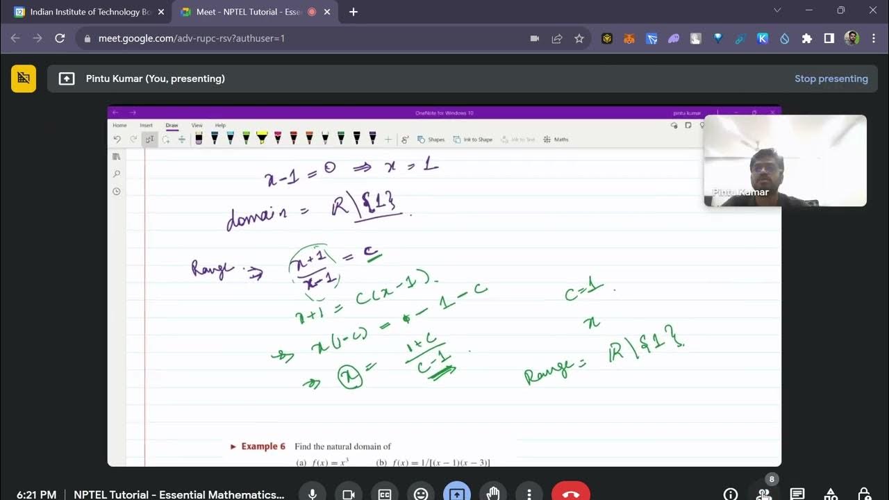 NPTEL Essential Mathematics For Machine Learning Week 7 Tutorial - YouTube