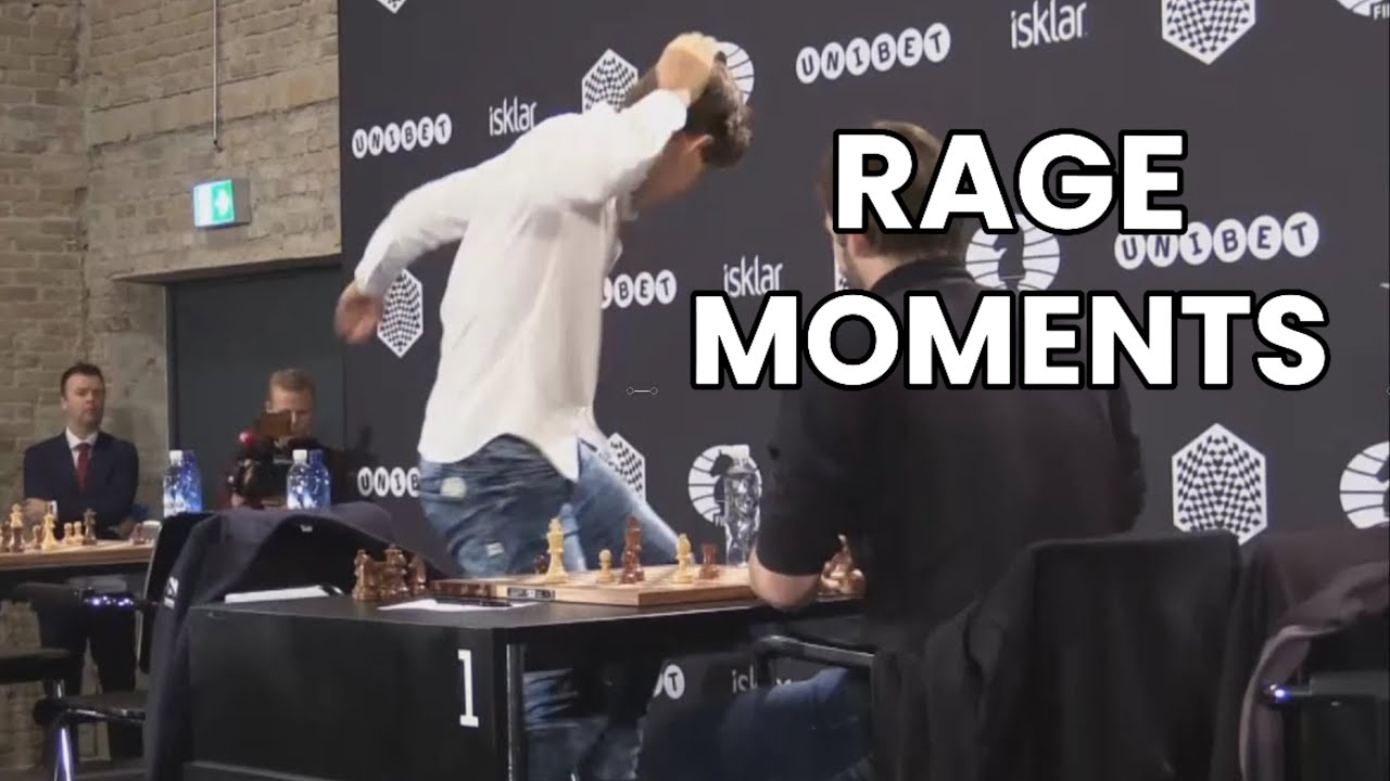 Magnus Carlsen ULTIMATE RAGE Compilation 🤬🤬 - YouTube