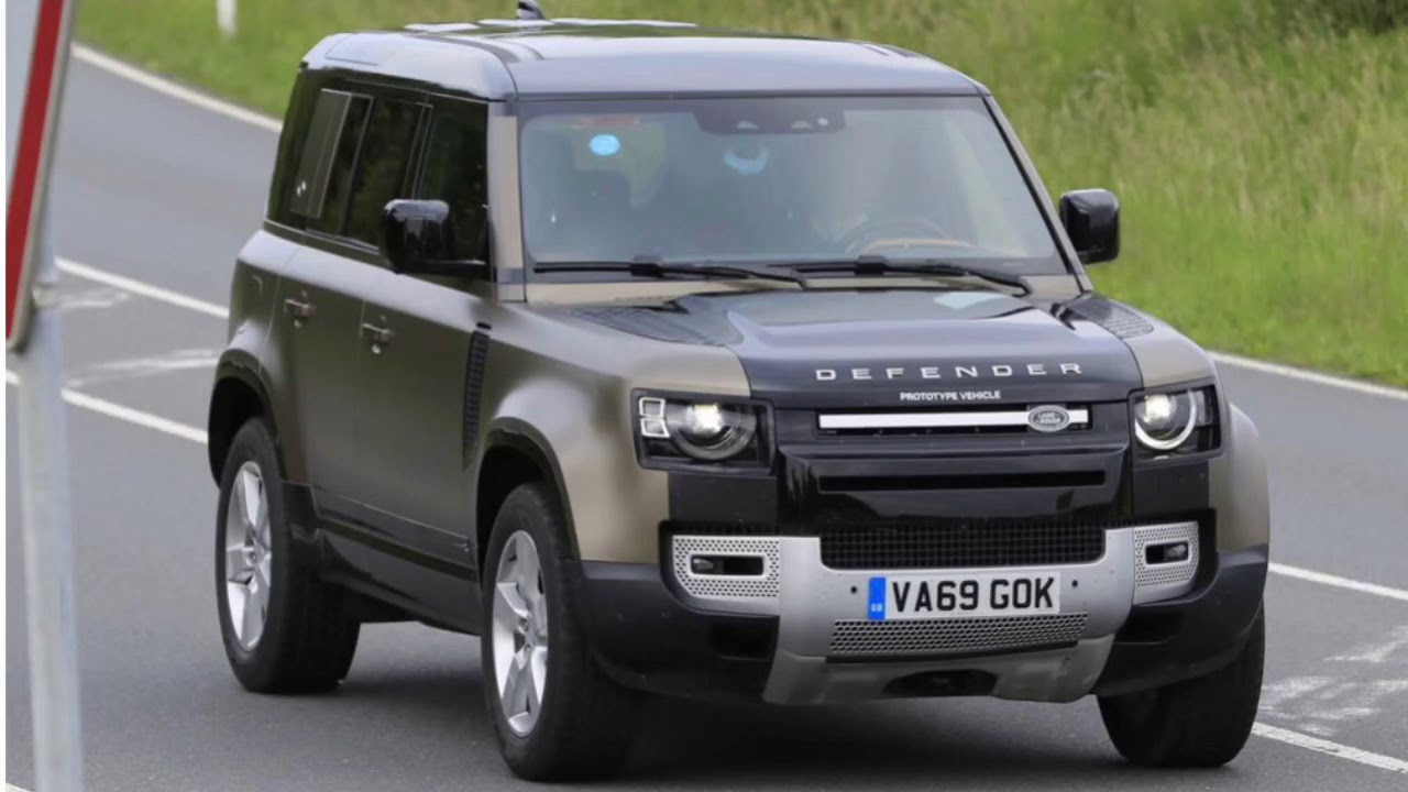 2020 Land Rover Defender V8 spied – pictures - YouTube